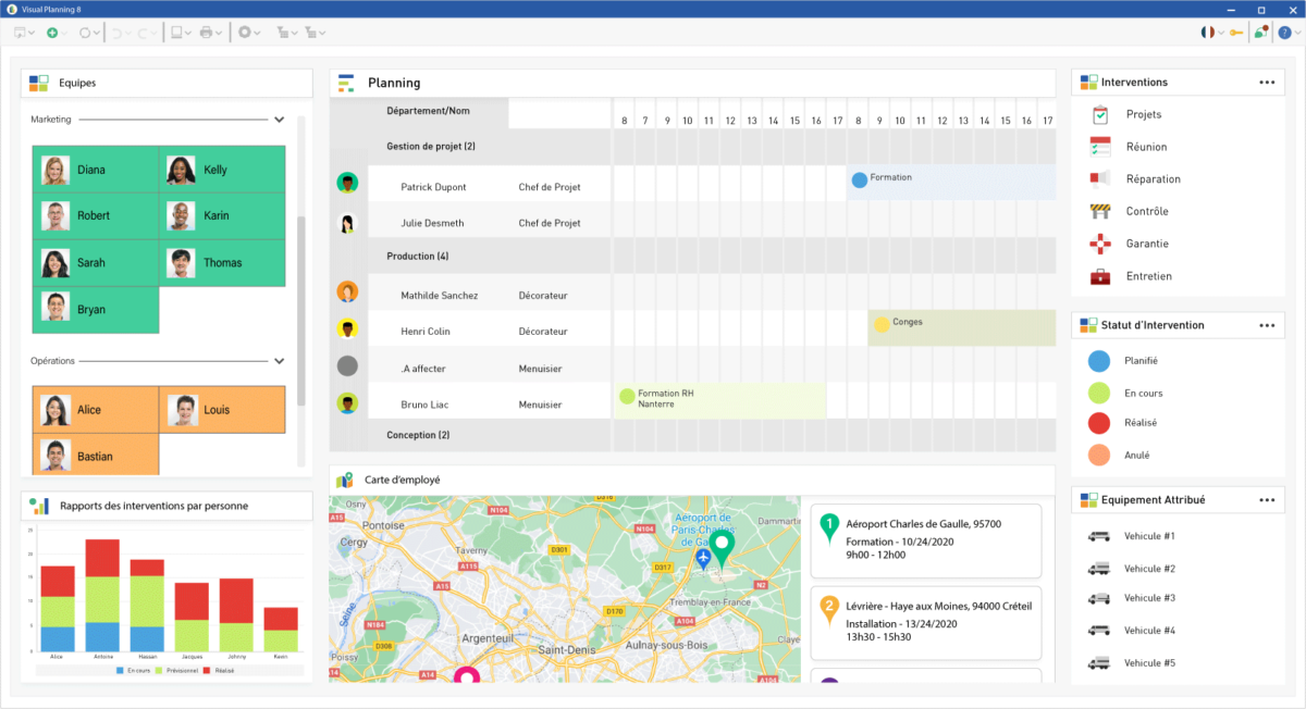 Visual Planning - Version 8 - Boresa