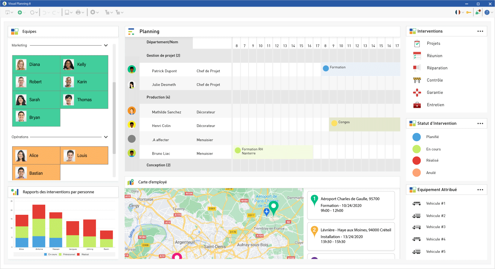 Visual Planning - Version 8 - Boresa